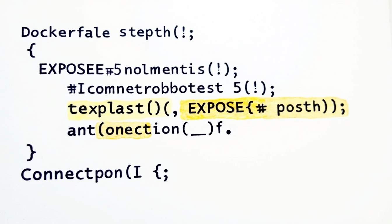 Dockerfile EXPOSE Instruction – What It Does & How to Use It